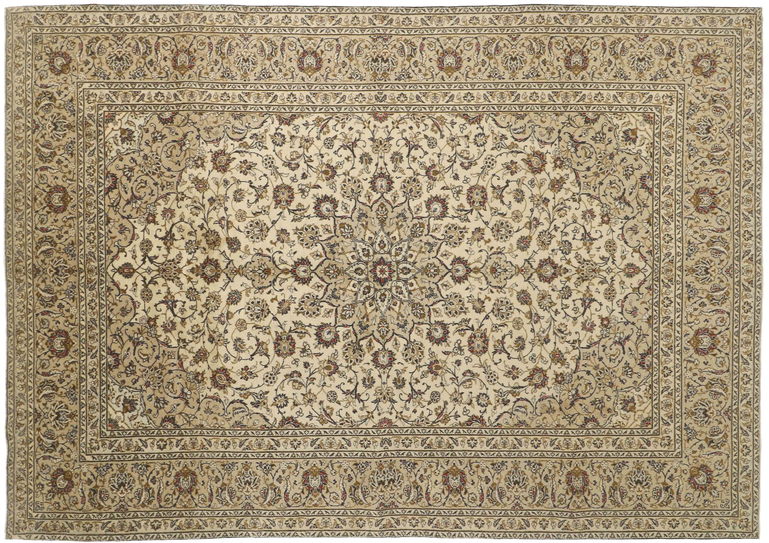 Keshan Persian carpet 11'4"x8'0" ft – Handmade unique piece (ID 152678 ...