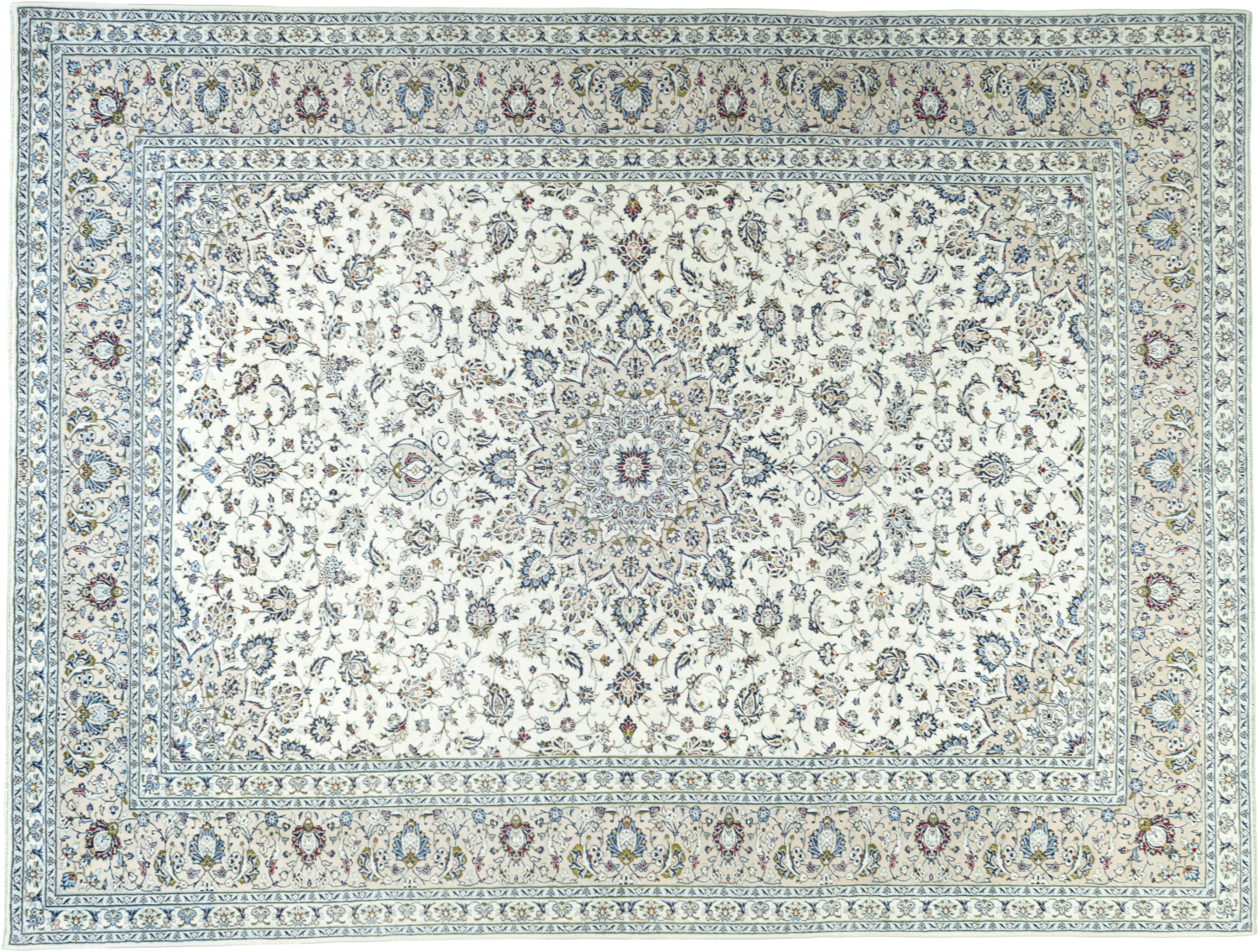 Keshan Persian rug 12'11"x9'9" ft – Handmade unique piece (ID 279153 ...